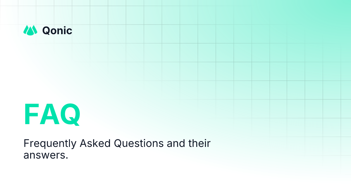 FAQ | Qonic