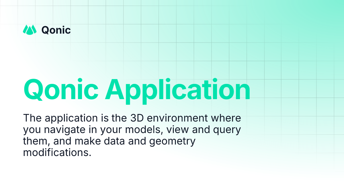 Qonic Application | Qonic